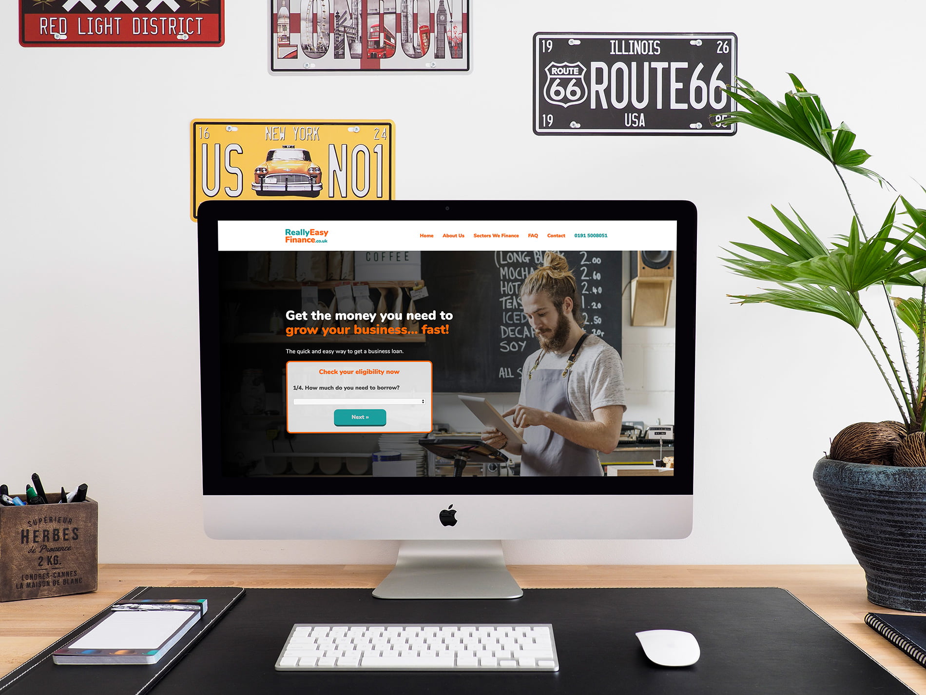 Really Easy Finance | Sleeky Web Design