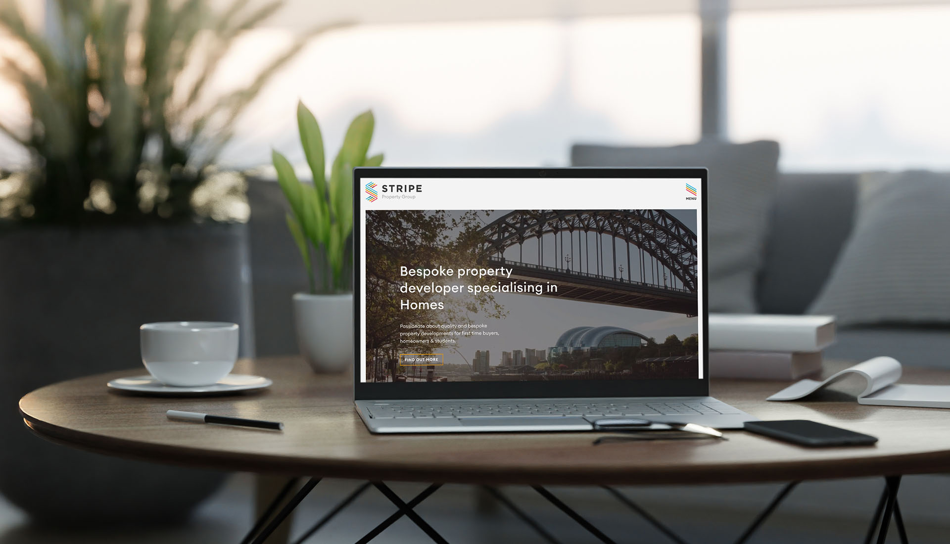 Stripe Property Group | Sleeky Web Design